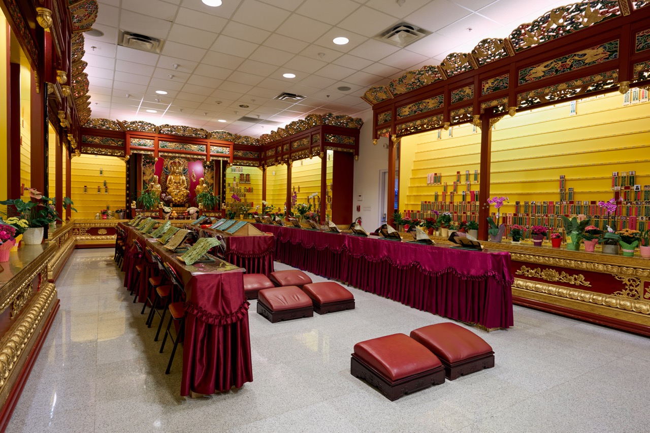 Ksitigarbha Hall- Ancestors Tablets - International Buddhist Society ...